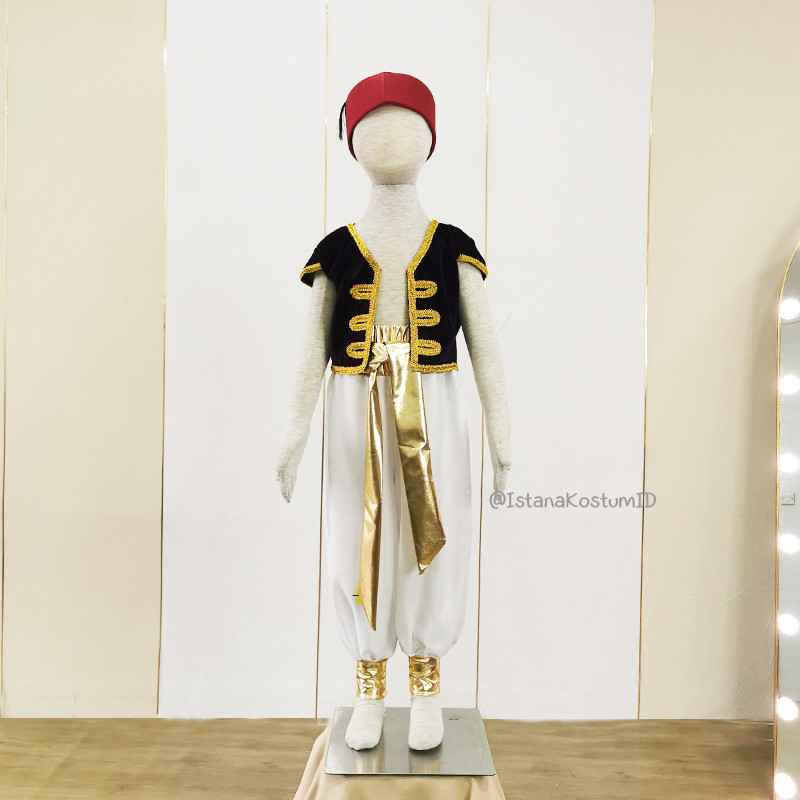 Kostum Aladdin Purple arab disney arabian sewa baju istana kostum