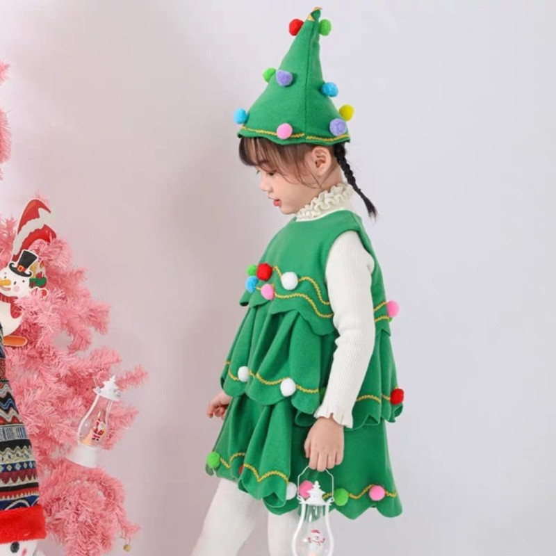 Kostum Pohon Natal sewa baju karnaval acara christmas istana kostum