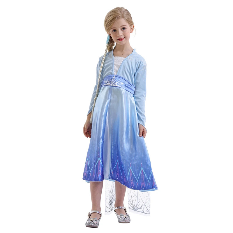Dress Princess Elsa Frozen New Starry sewa baju istana kostum